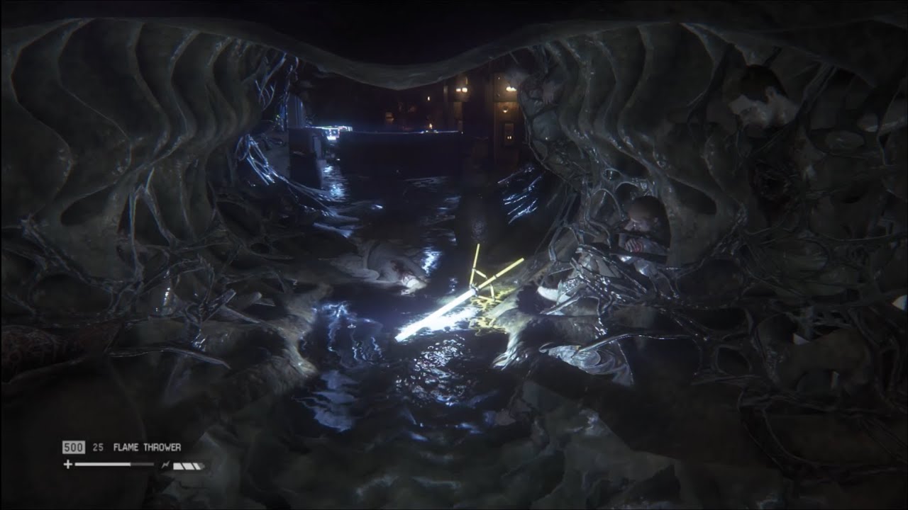 The Aliens Nest Is By Far The Scariest Area In The Game - Alien ...