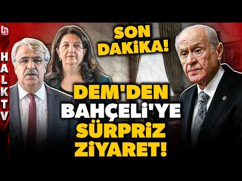 SON DAKİKA! ANKARA’DA SÜRPRİZ ZİRVE! DEM Parti heyeti MHP Genel Başkanı Bahçeli'yi ziyaret etti!