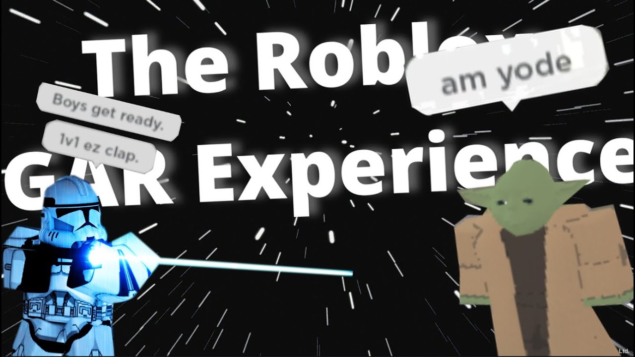 The Roblox GAR Experience.. - YouTube