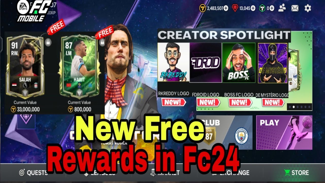 New Free Rewards in Fc24 Mobile | FC24 Mobile - YouTube