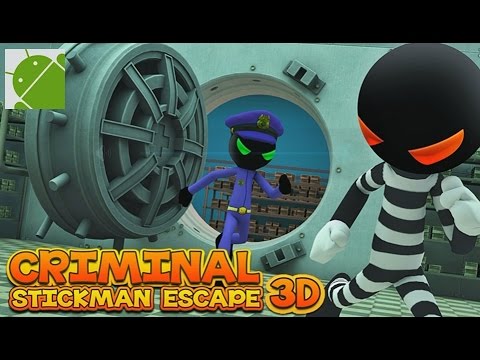 Criminal Stickman Escape 3D - Android Gameplay HD - YouTube