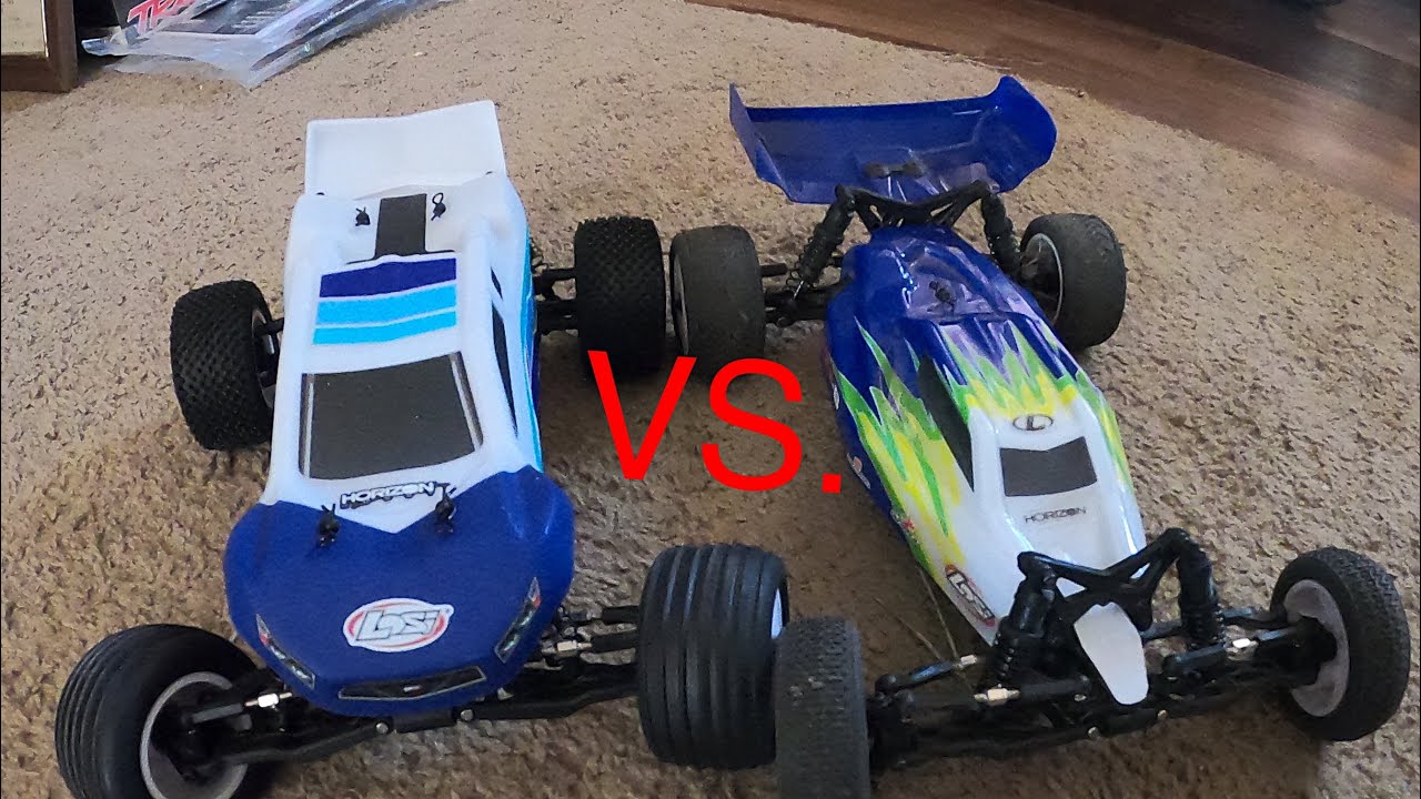 Losi Mini Comparison- Mini b Vs Mini T 2.0 - YouTube