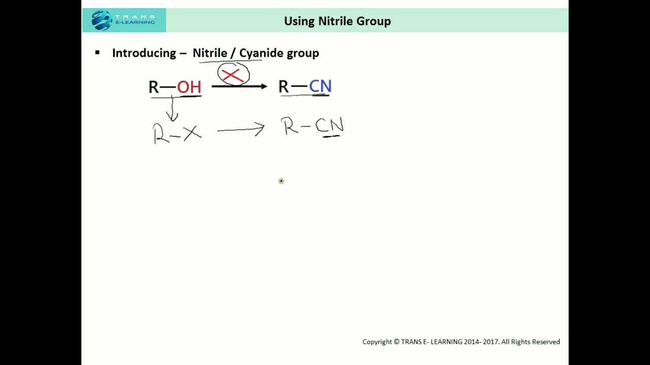 ORGANIC CONVERSIONS : Lower aliphatic alcohol to higher using Cyanide ...