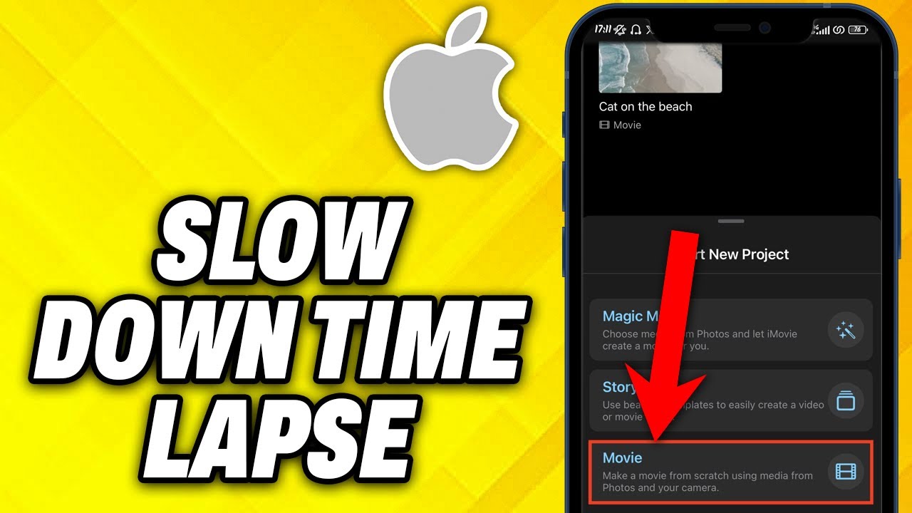 How To Slow Down Time Lapse On iPhone (2024) - YouTube
