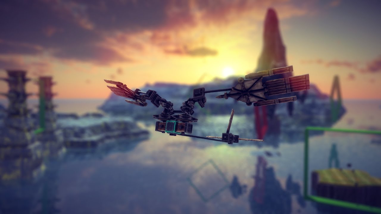 Besiege "plane" competition submission - YouTube