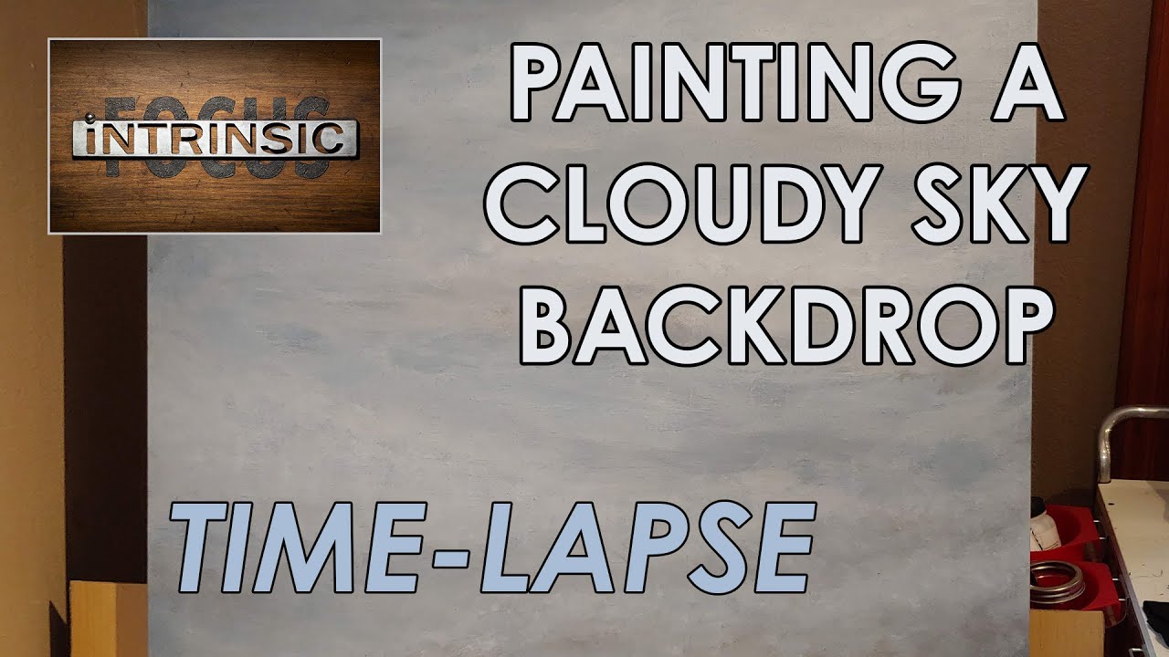 Time lapse - Cloudy Sky Background Painting for Stop-Motion - Brady ...