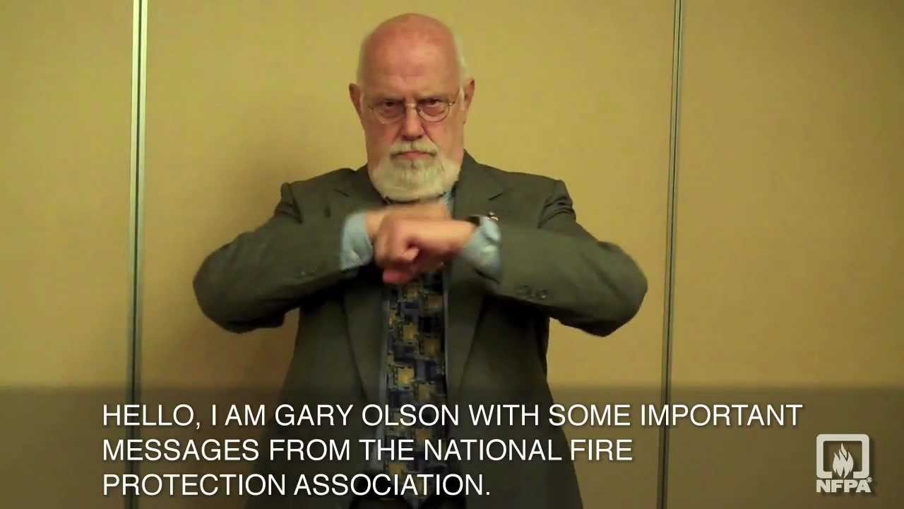 Home Escape Planning Message Presented in American Sign Language - YouTube