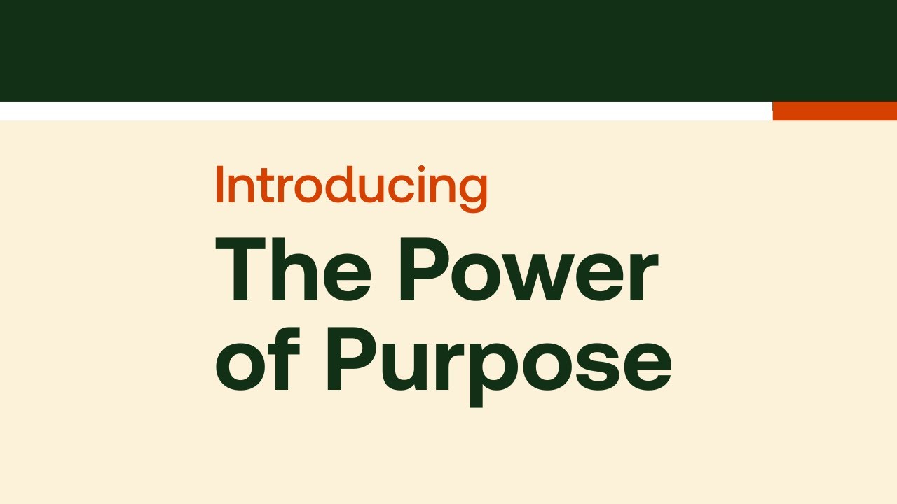Our Employer Story: The Power of Purpose - YouTube
