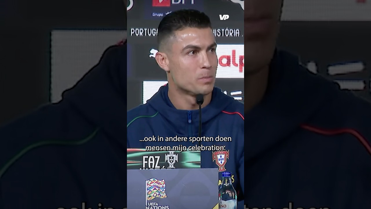 Wat vindt RONALDO van het JUICHEN van HOJLUND met de 'SIU CELEBRATION ...