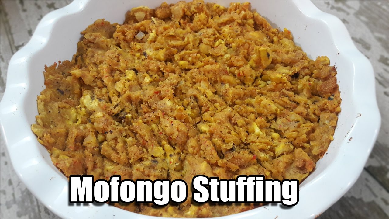 Mofongo Stuffing Puerto Rican Fusion Recipe | Episode 315 - YouTube
