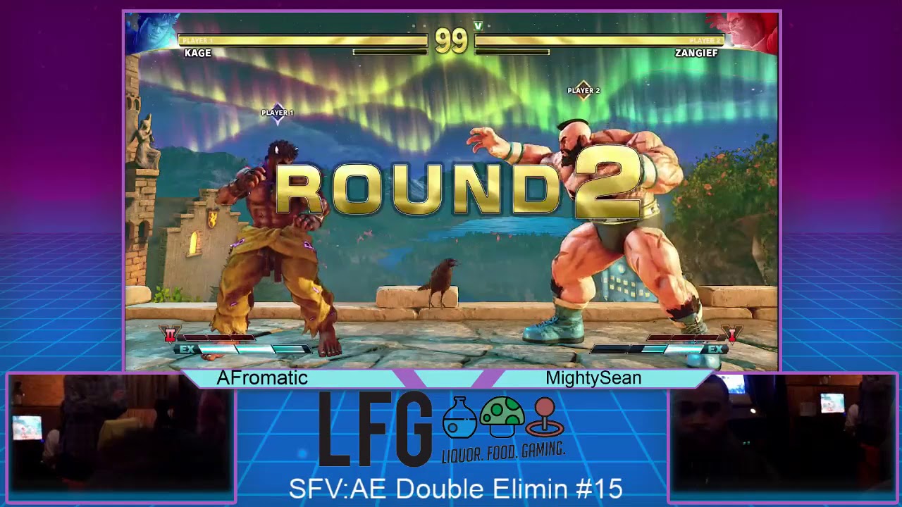 LFG Fight Night #15 SFV Mighty Sean vs AFromatic - YouTube