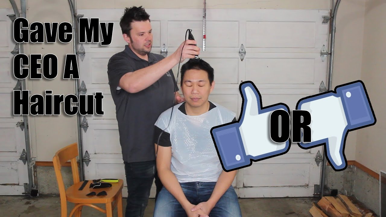 Gave BitTitan CEO a COVID-19 Haircut - YouTube