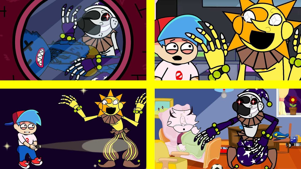 FNAF SB vs FNF Animation. Compilation 1. - YouTube