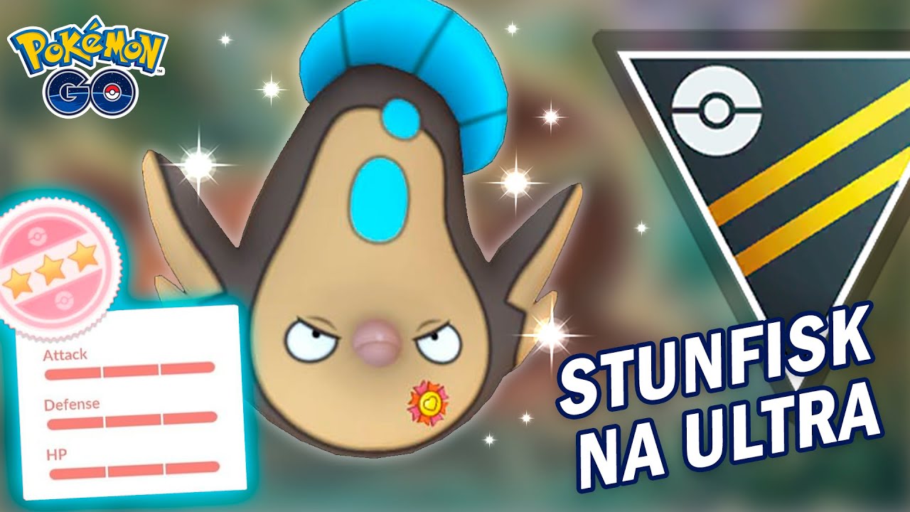 STUNFISK DE UNOVA *SHUNDO* NA ULTRA LEAGUE - Pokémon Go | PVP GBL - YouTube