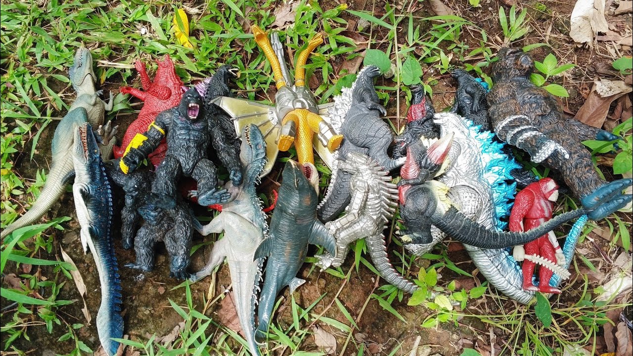 ULTIMA GODZILLA, MECHA GODZILLA, EARTH GODZILLA, KINGKONG X, GIDORAH ...