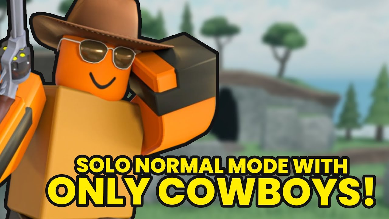 Solo Normal Mode With JUST Cowboys! - YouTube