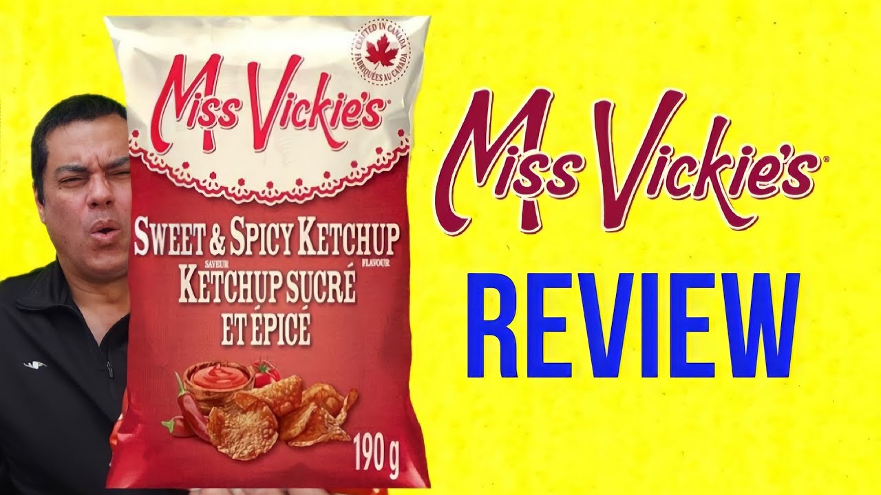 Miss Vickies Sweet And Spicy Ketchup Chips Food Review Youtube