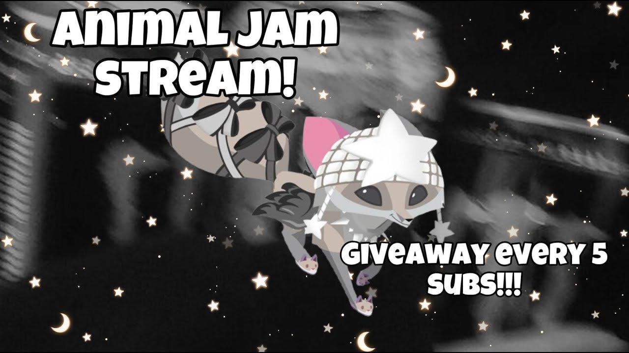 Animal Jam Stream 34!! giveaway every 5!! - YouTube