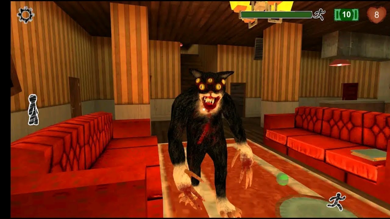 Cat Fred Evil Pet. Horror Game - YouTube