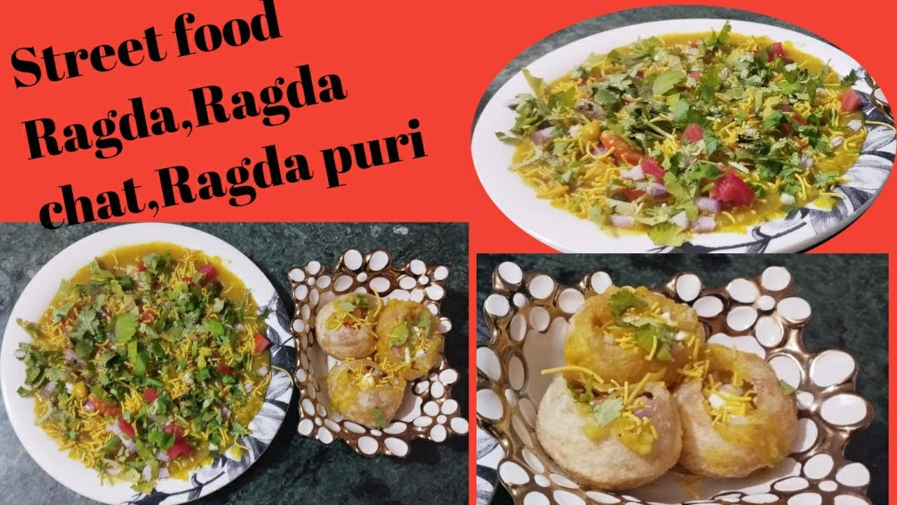 Street food Ragda|Ragda chat|Ragda puri|1 recipe se bahot sari chat ...