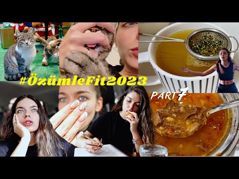 ne sınavına girdim? hastayı ayağa kaldıran çaylar, favori kahvaltım 🥑 #ÖzümleFit2023 part 7