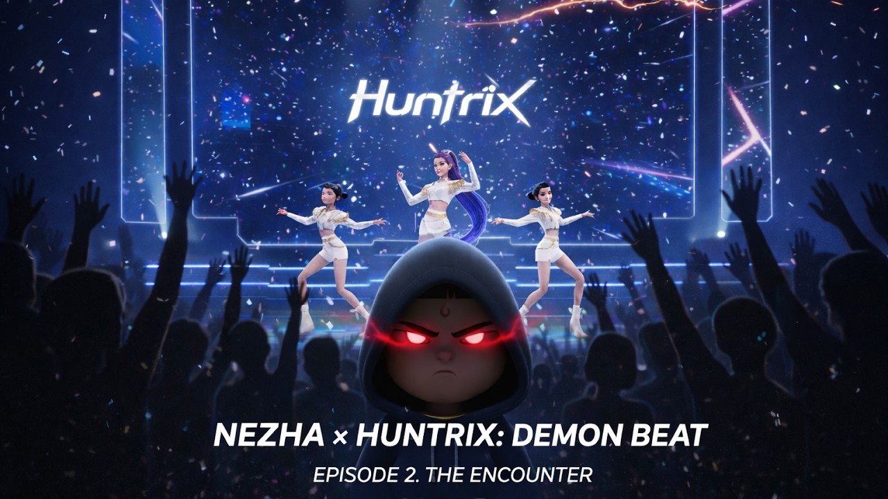 HUNTRIX — Episode 2: THE ENCOUNTER #kpopdemonhunters #huntrix #nezha # ...