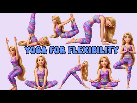 Yoga for Flexibility | Rapunzel Yoga for Children | Poses for Calm Mind and Healthy Body