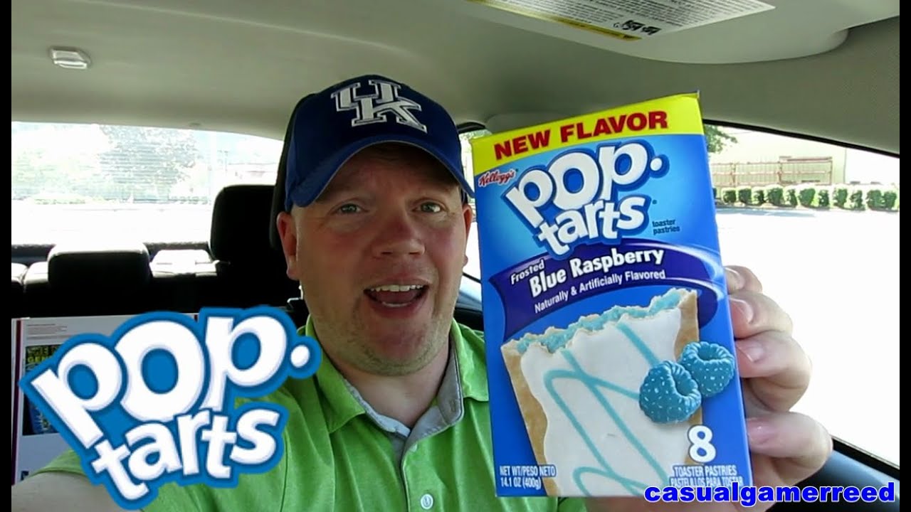 Reed Reviews Pop Tarts Frosted Blue Raspberry - YouTube
