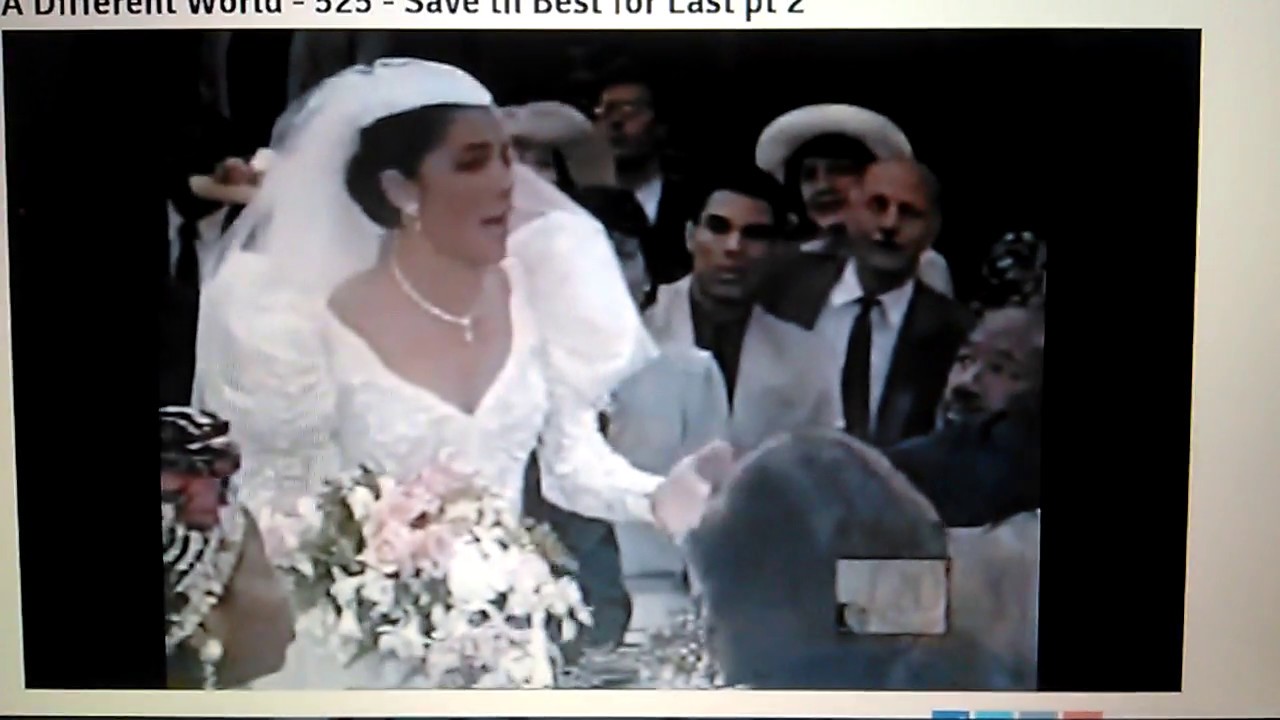 A Different World: Whitney says no to Byron at the altar - YouTube