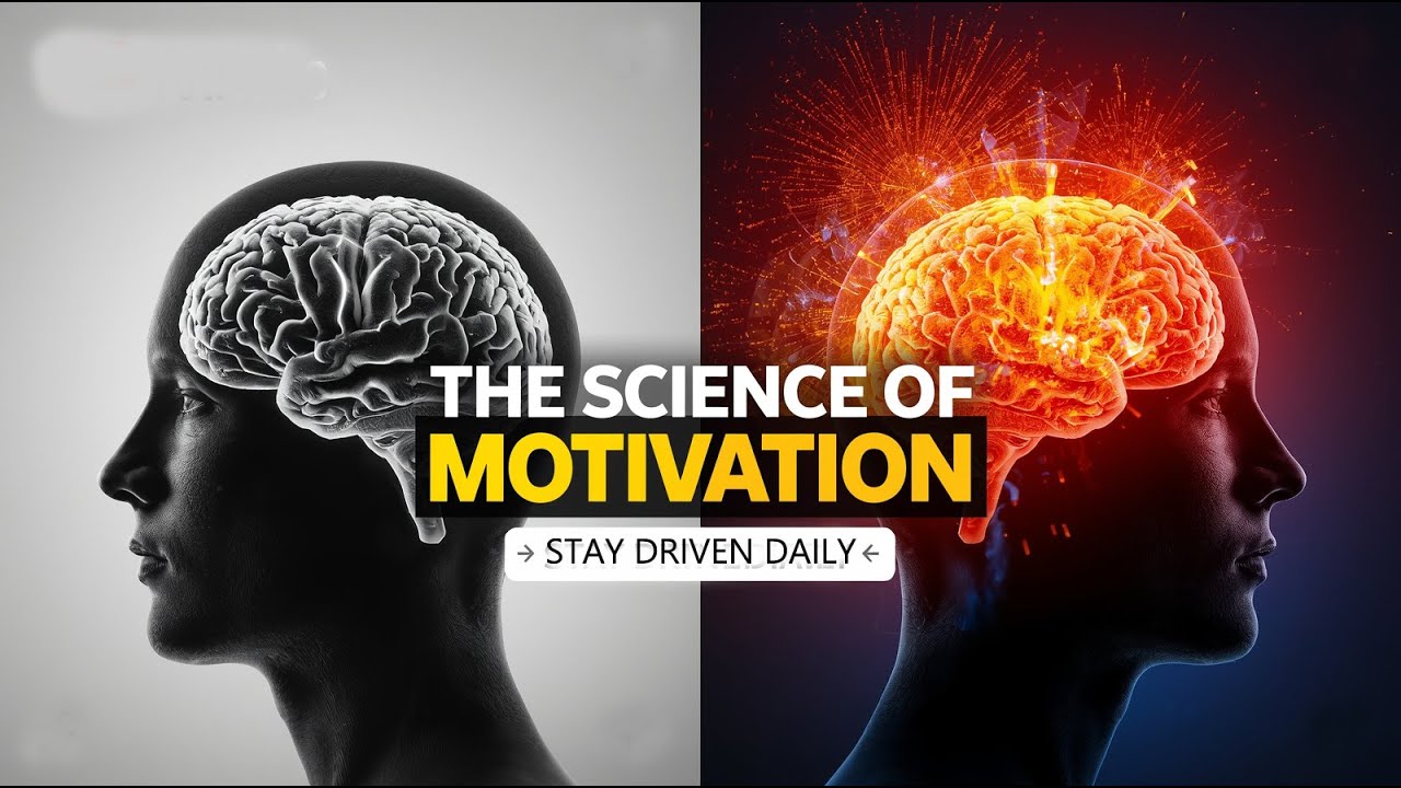 The Science of Motivation – How to stay driven - YouTube