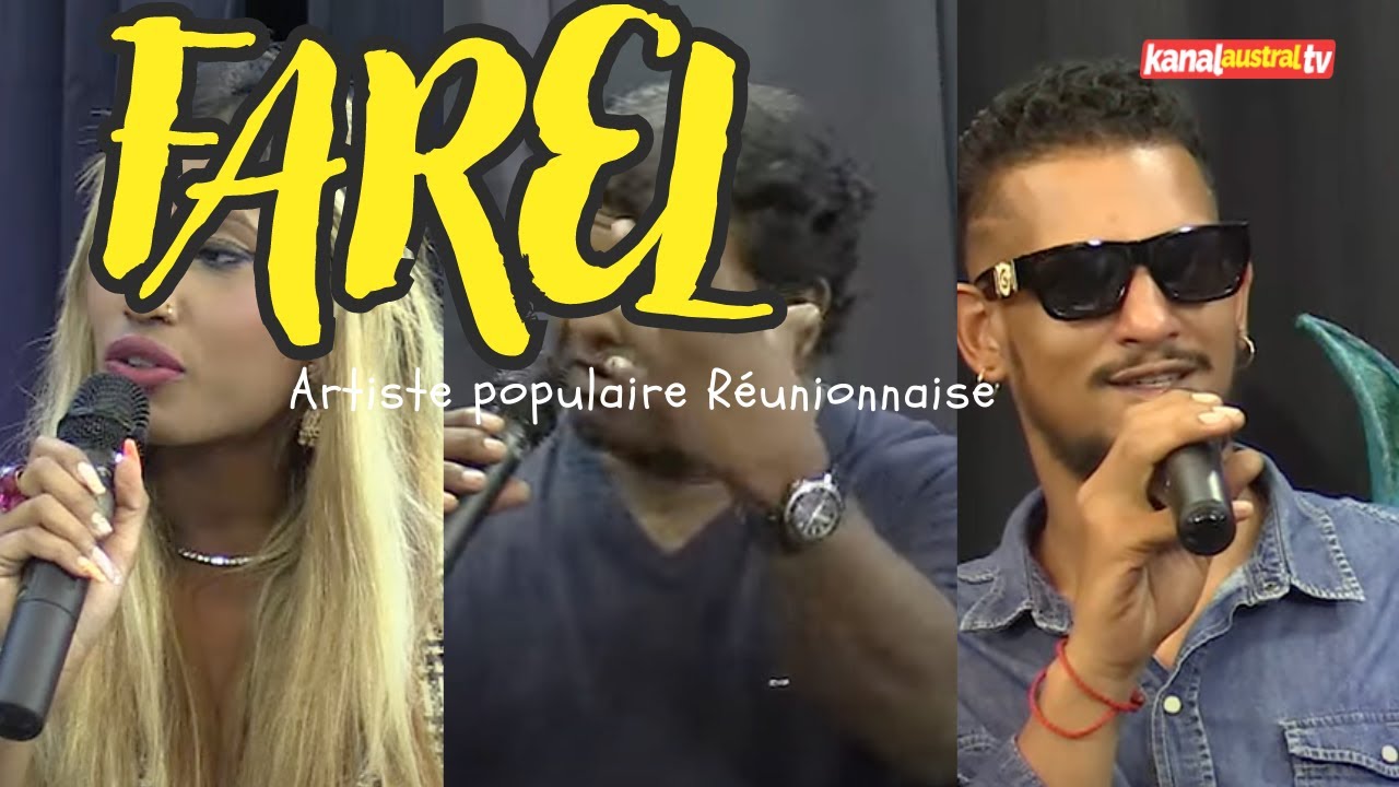 FAREL, artiste de la Réunion - Chez KANAL AUSTRAL.TV - YouTube
