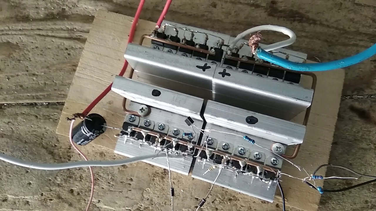 Bo inverter 12v,24v ra 220v sóng sin 〰 1000w .thử nghiệm(đã bán 0989. ...