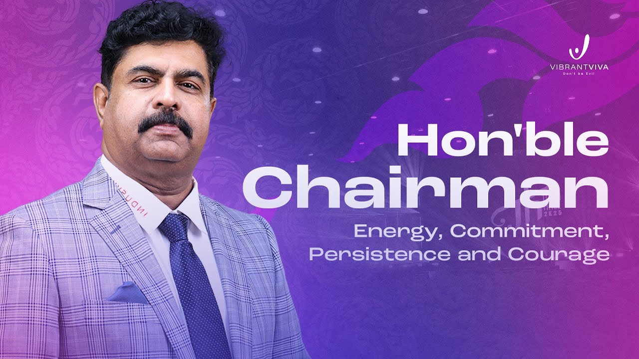 Hon'ble Chairman's words to create a successful future - YouTube