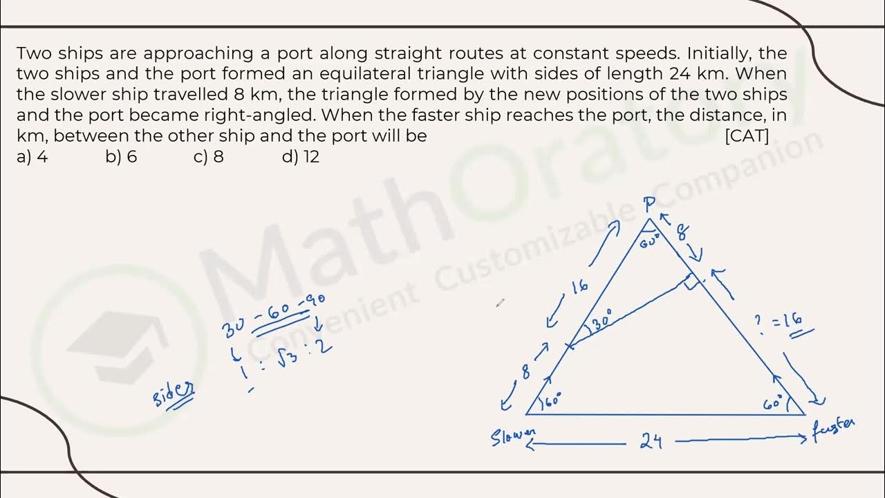 Quant Power-Up: Tackle CAT QA - Time Speed Distance | Actual CAT Problem | Daily Practice #45 ...