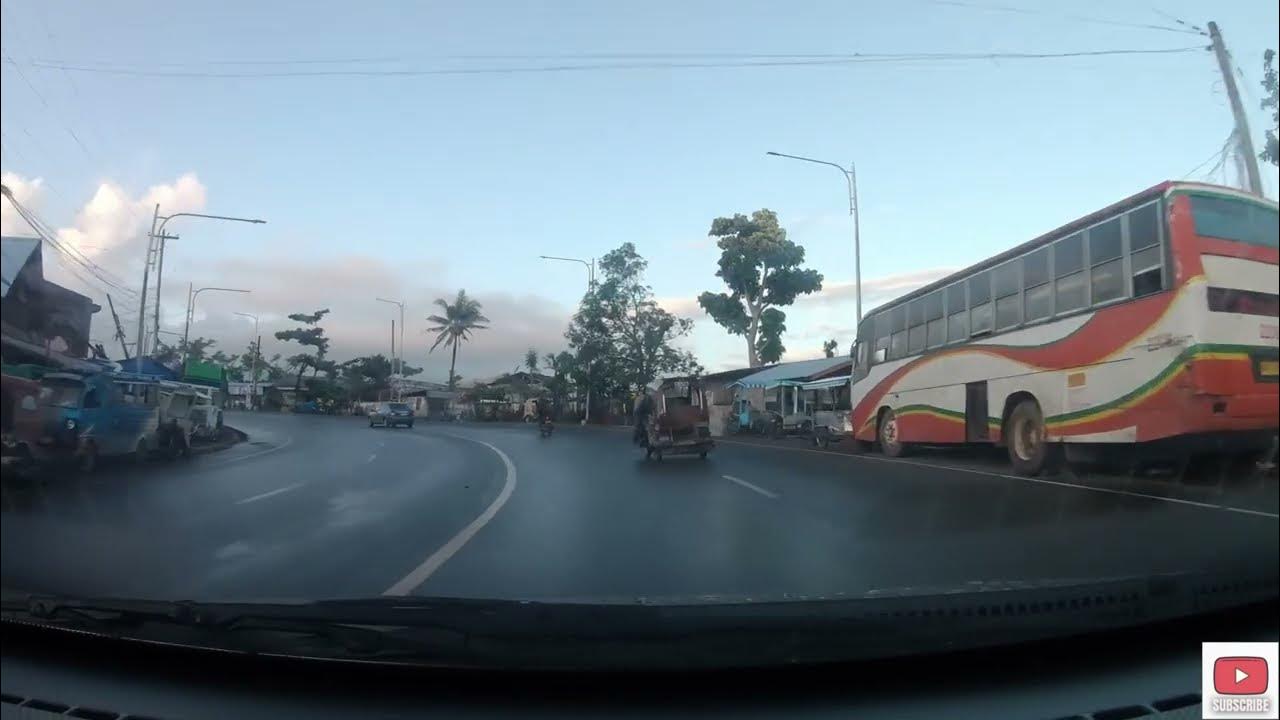Road Trip from Surigao City to Cabadbaran City - Part 1 - YouTube