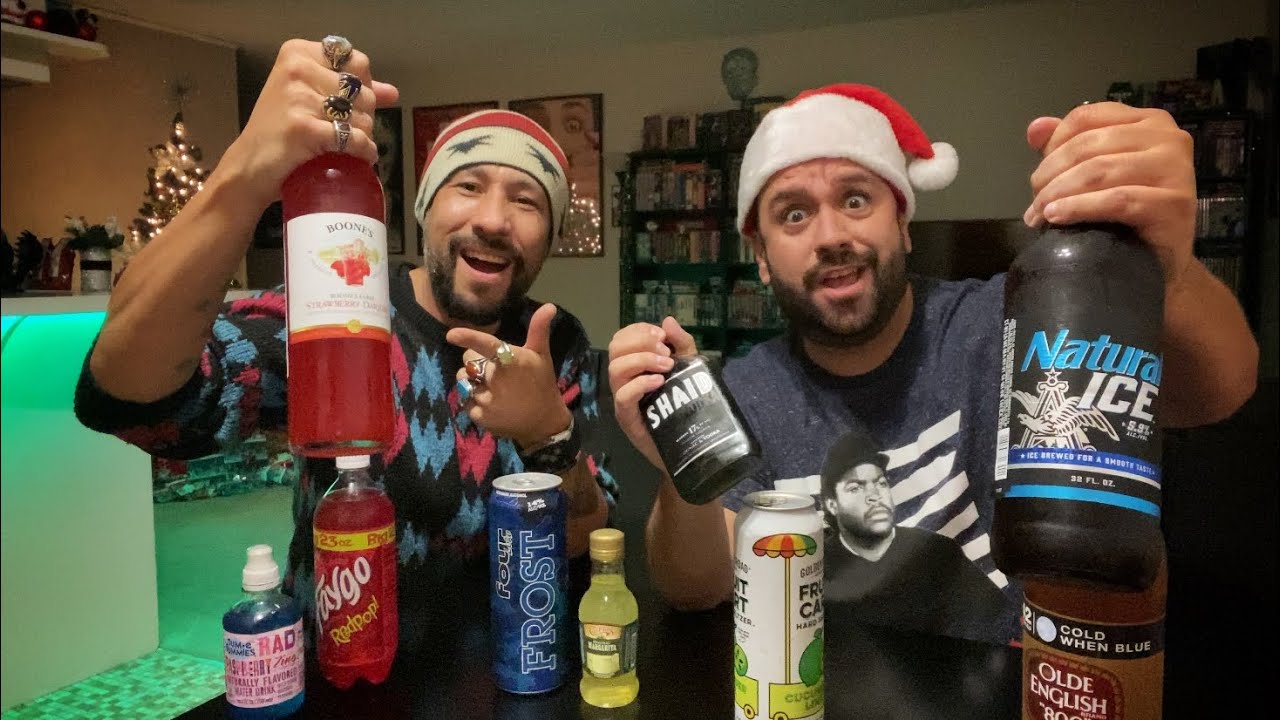 Hood Drinks Challenge (Holiday Special) - YouTube