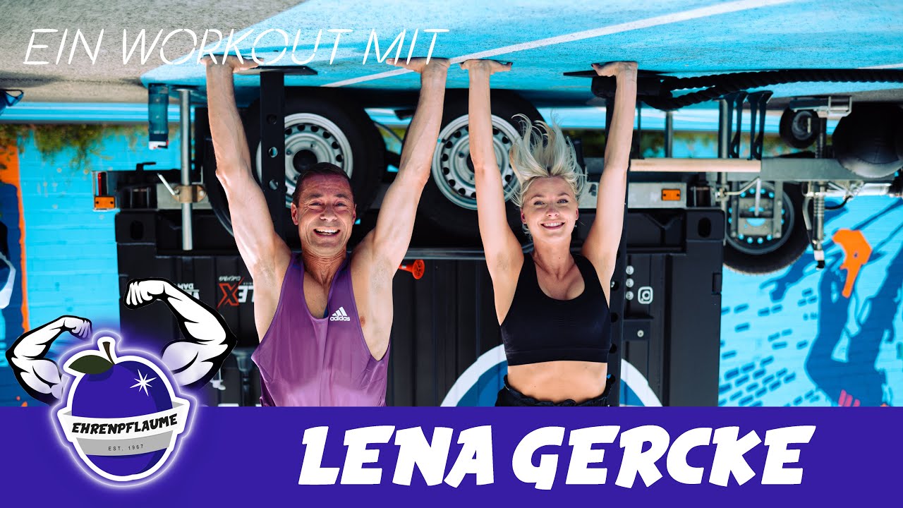 Ein Workout mit Lena Gercke - offen, ehrlich und lustig! feat. @FlexCalisthenics - YouTube