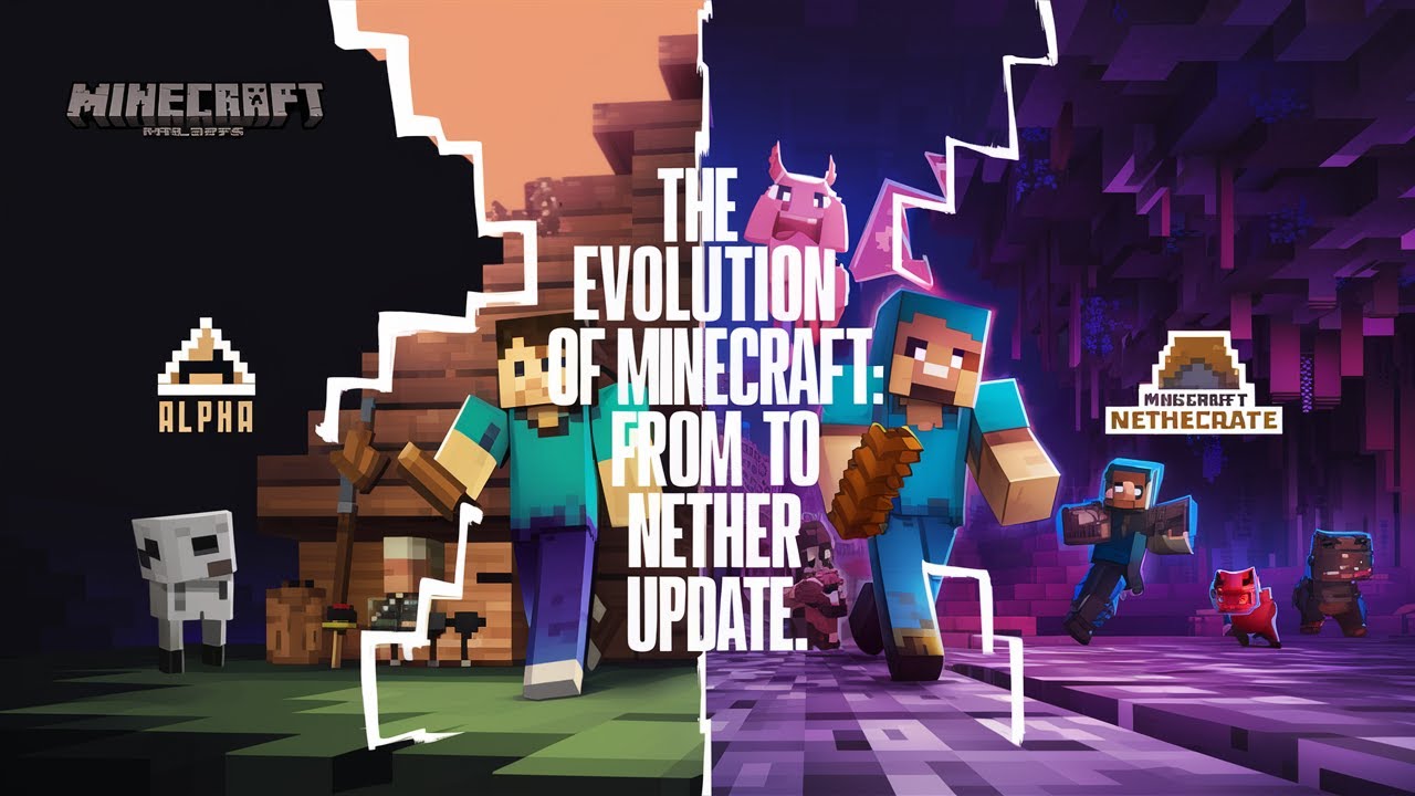 The Evolution of Minecraft: From Alpha to Nether Update - YouTube