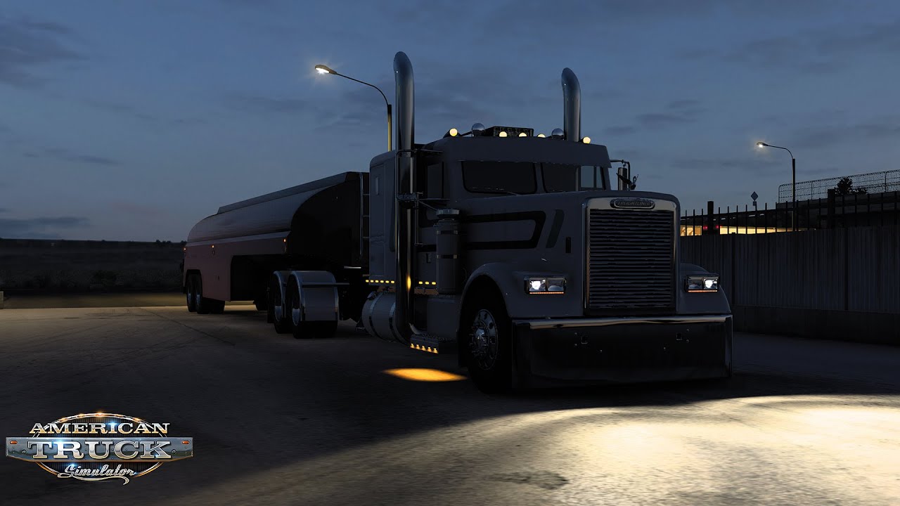 ATS Gameplay | Freightliner FLC 12064-T | Page AZ to Flagstaff AZ ...