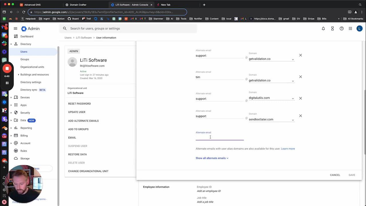 Adding Additional Email Domains to Google Workspaces and Setting Up Catchalls for FREE - YouTube