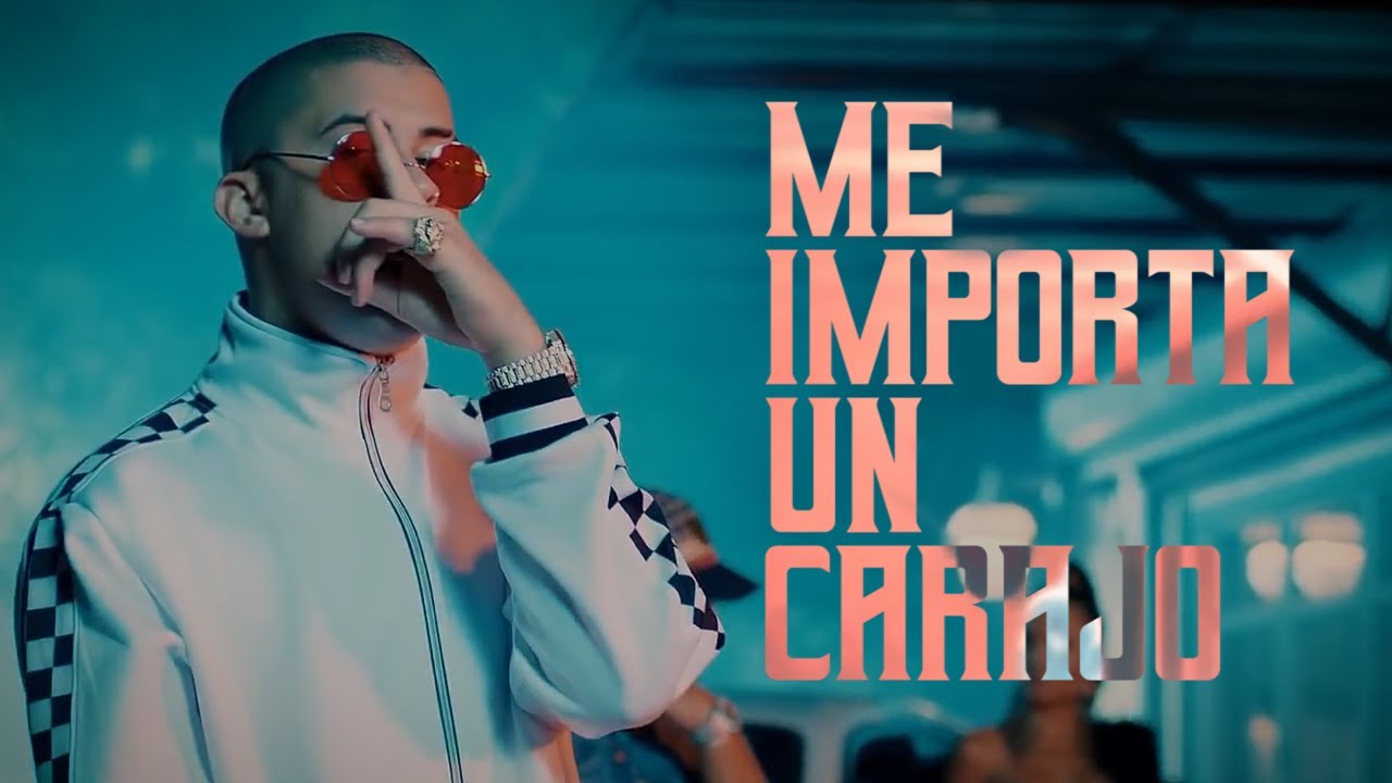Bad Bunny - Me Importa Un Carajo (Video Oficial) - YouTube Music