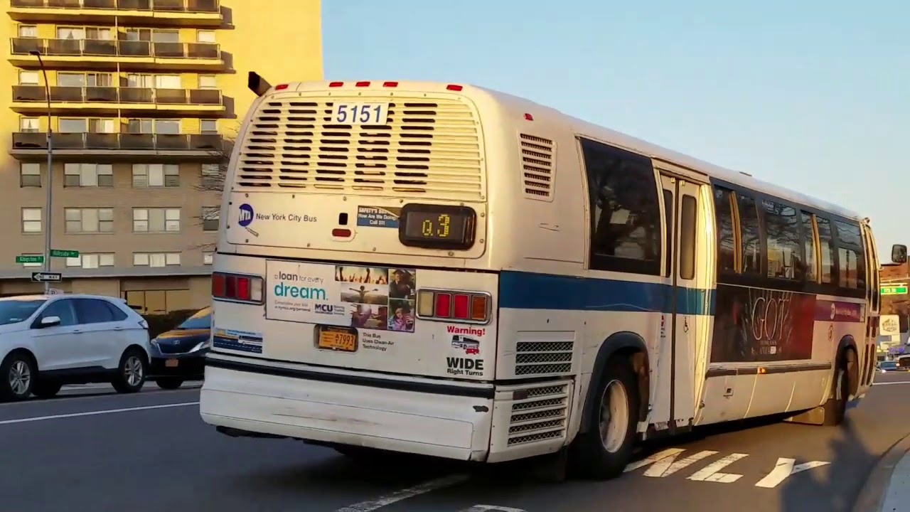 MTA NYCT Bus: Retired 1998-1999 Nova Bus Rts T80-2O6 running along the ...