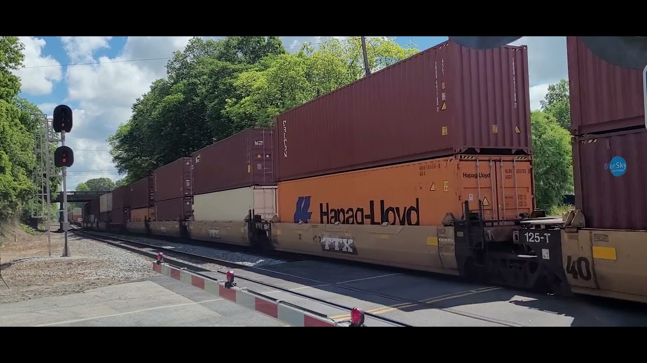 NS 237 Intermodal Spartanburg, SC - YouTube