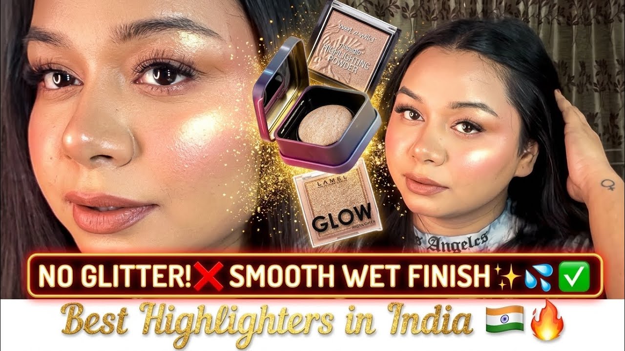 Best GLASS SKIN HIGHLIGHTERS near 500₹ *not sponsored* - YouTube