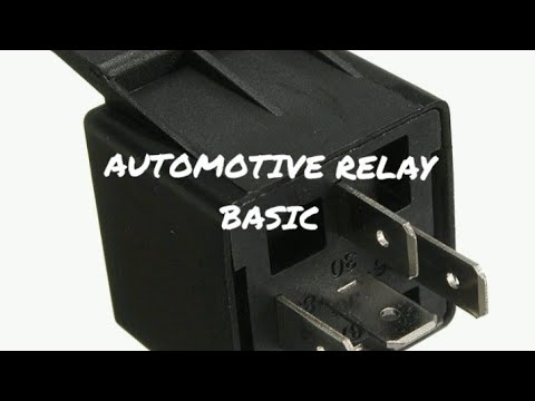 BASIC USE OF AUTOMOTIVE RELAY - YouTube