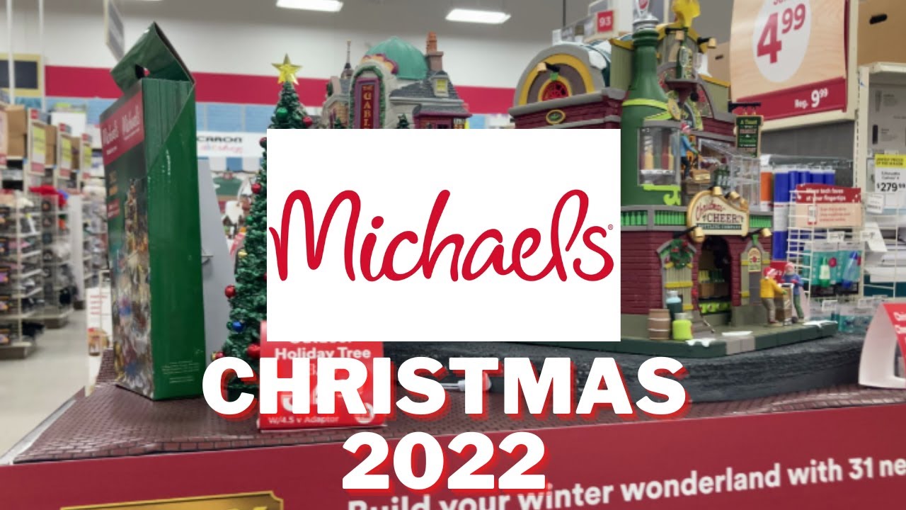 MICHAELS CHRISTMAS DECOR 2022 FINDS | SHOP WITH ME - YouTube
