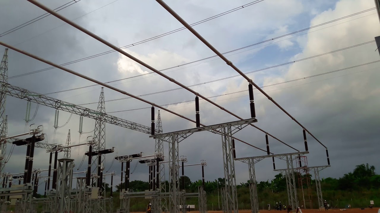 Al. Tube, 330/161kV Substation, Ghana - YouTube