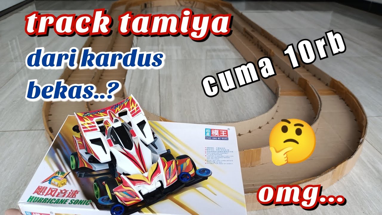 track tamiya dari kardus, tamiya stb, track tamiya murah, tamiya kw ...