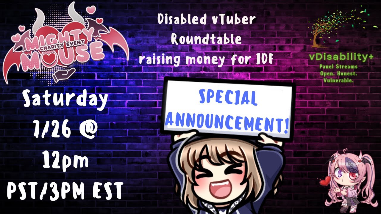 Mighty Mouse Charity Stream: Special Announcement! - YouTube