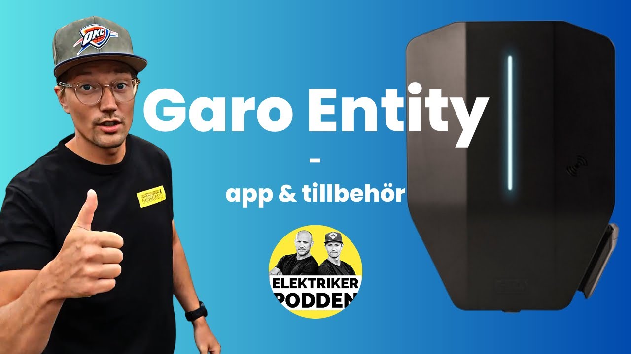 GARO Entity - Säkerhet, "fetebrytaren", APP & schyssta stolpar - YouTube